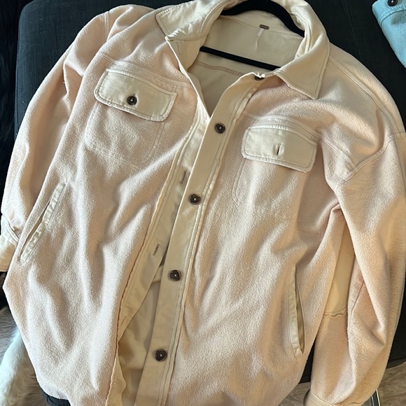 Free People | Jackets & Coats | Free People Oversized Ruby Shacket Size ...